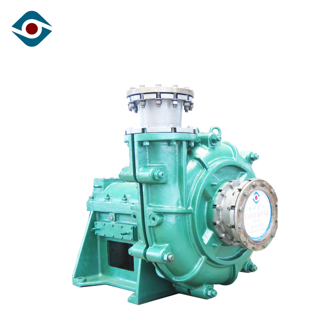 Metal Lining Horizontal Slurry Pump , Sand Experienced High Pressure ...